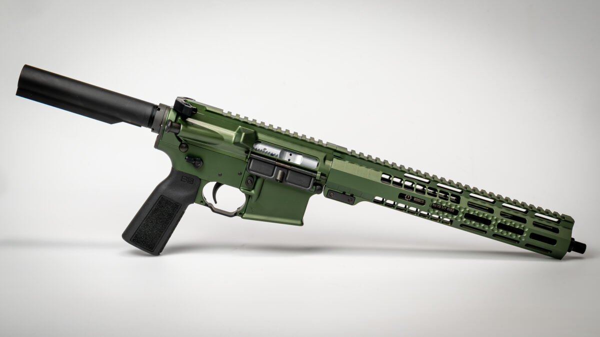 EWS 12.5" Enhanced Green w/ Chrome BCG - SK Arms
