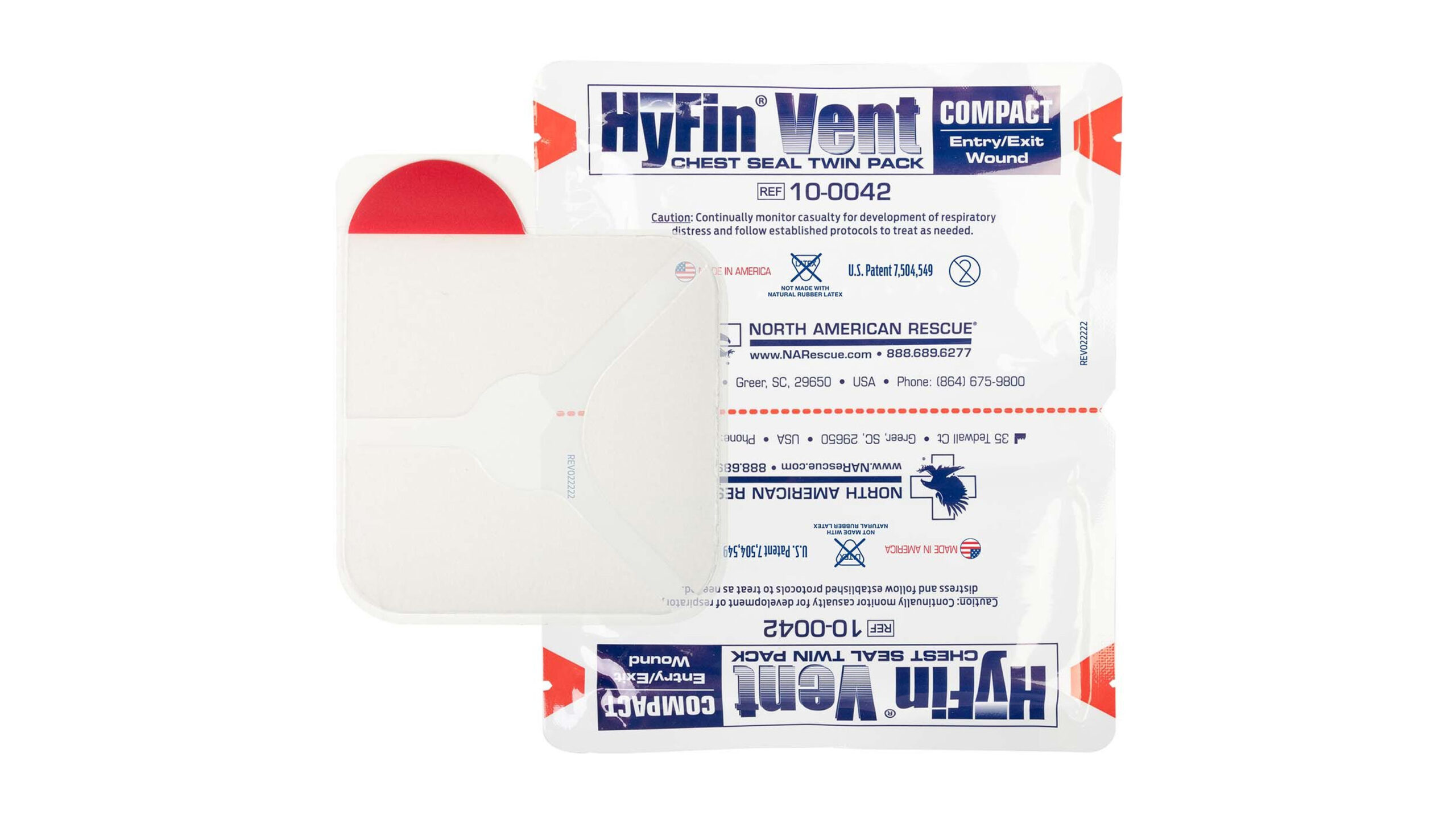 Hyfin Compact Vented Chest Seal Twin Pack - SK Arms